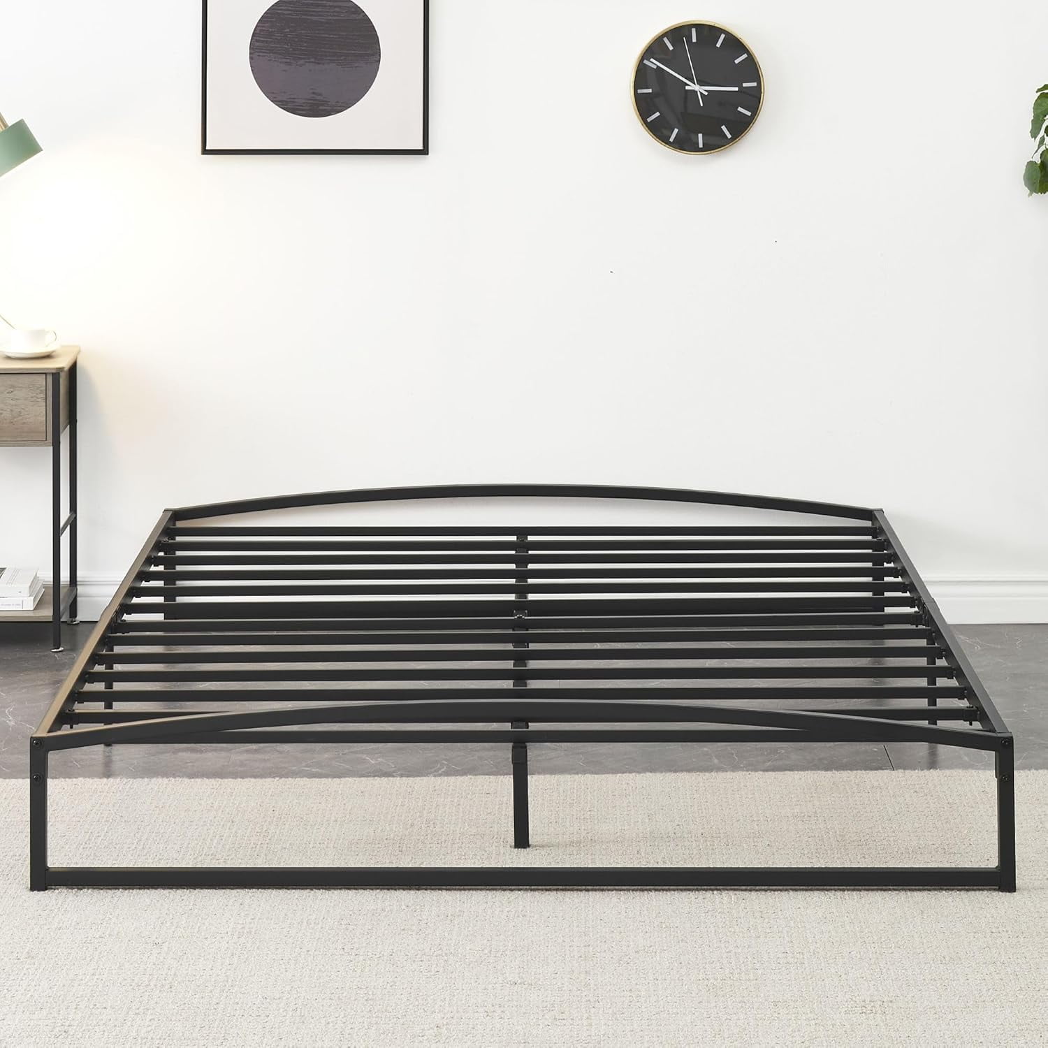 10-Inch Low Profile Twin Bed Frame, Heavy-Duty Metal Platform with ...
