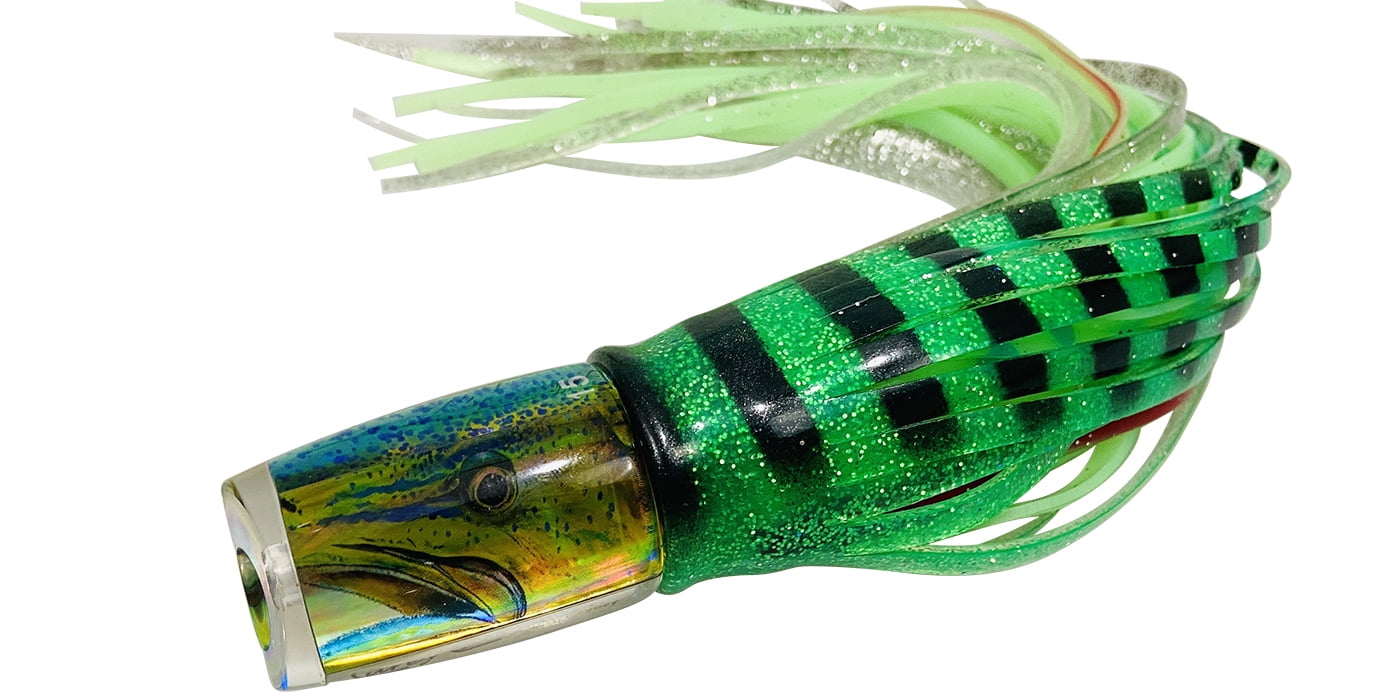 10 Inch Mahi Mahi Plunger Lure Featuring Custom Carey Chen Artwork ...
