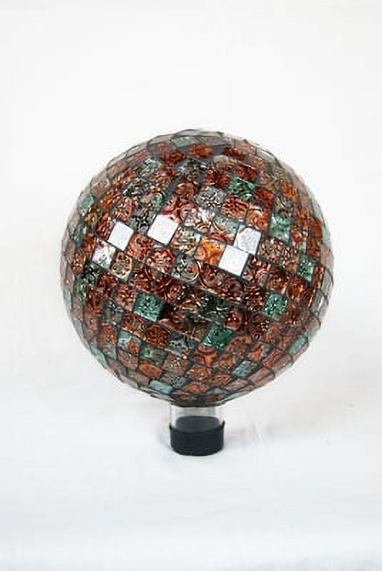 10 Inch Multicolor Tile Gazing Globe - Walmart.com