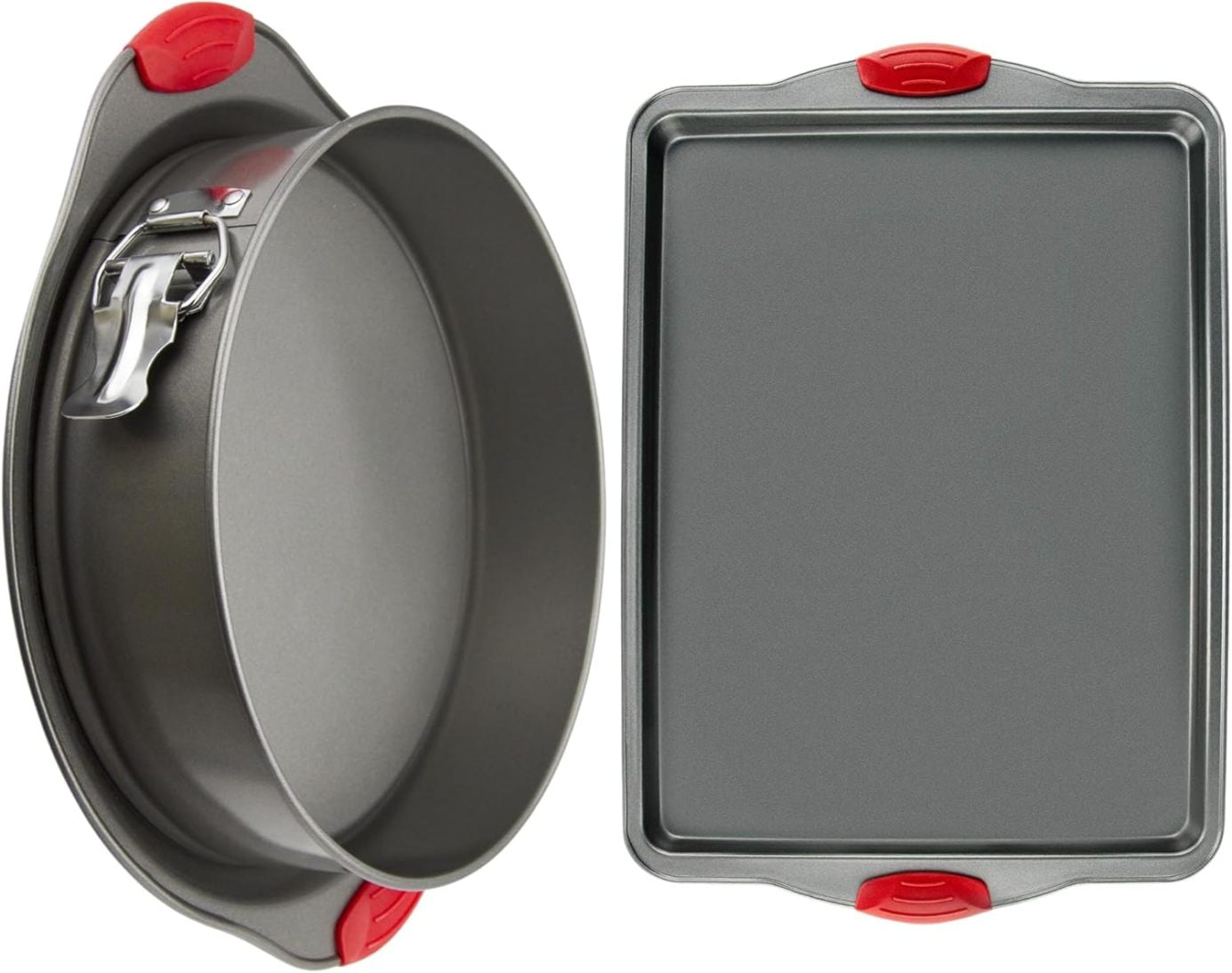 10 Inch Nonstick Springform Pan & 11x14 Inch Cookie Sheet Pan ...