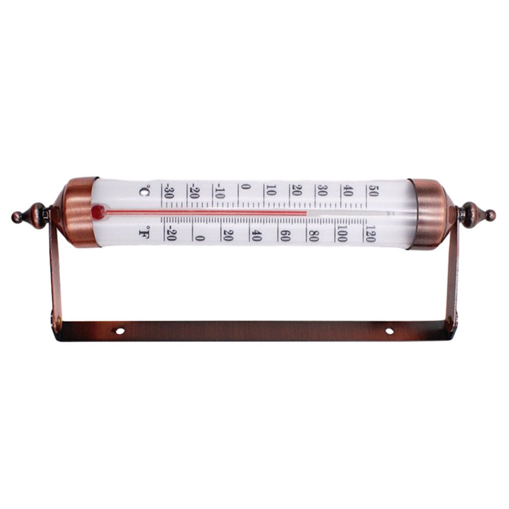 10 Inch Outdoor Wall Mounted Thermometer Garden Terrace Exterior ...
