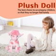 10 Inch Pink Highland Cow Plush Toy – Cute Stuffed Animal Doll ...