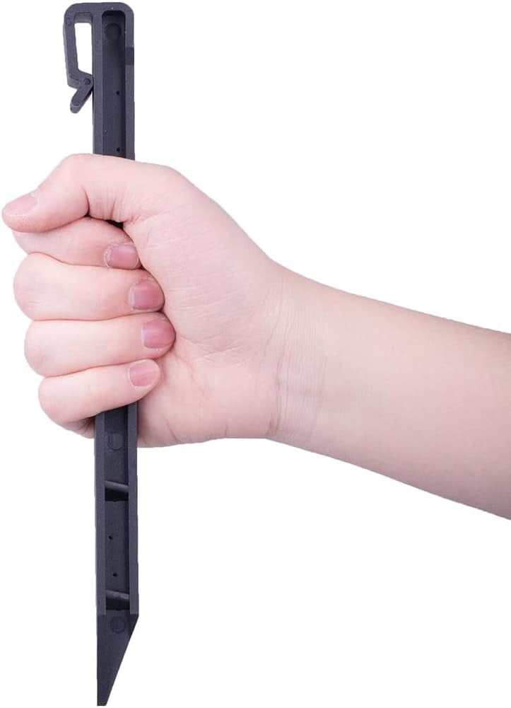 10" Inch Plastic Landscape Edging Spikes, Anchoring Spikes for Paver ...