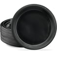 10'' Inch Plates 200 Count Disposable Plastic Dinner Plates - Walmart.com
