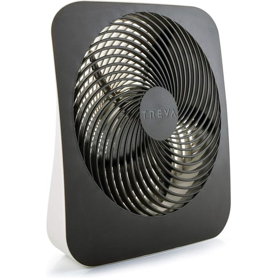 10-Inch Portable Fan, Powered by Battery and/or AC Adapter - Desk Fan ...