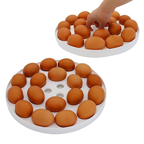 10 Inch Portable Pie Cupcake Carrier Deviled Egg Tray with Lid and Tray ...