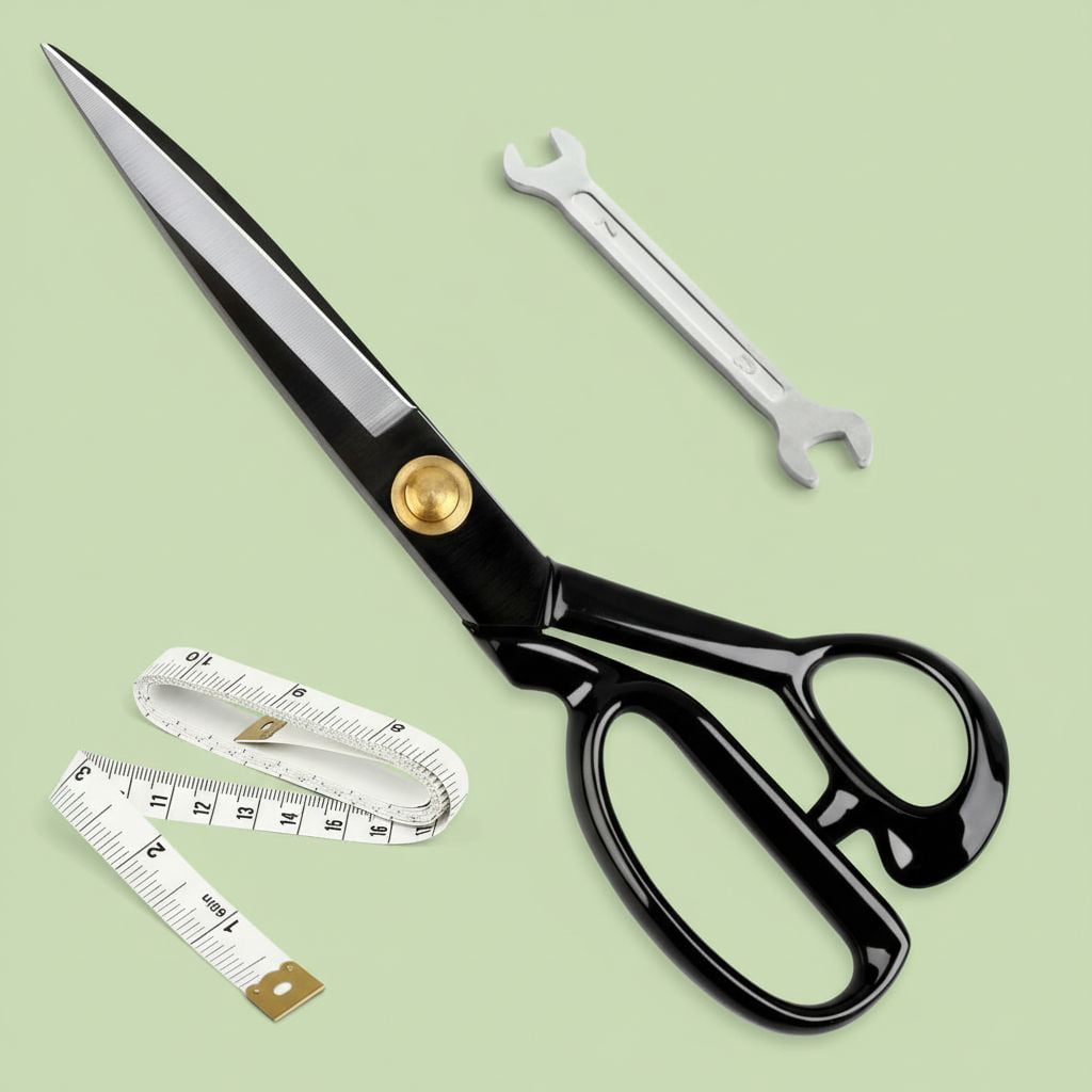 10 Inch Professional Fabric Scissors Heavy Duty Sewing Shears Sharp ...