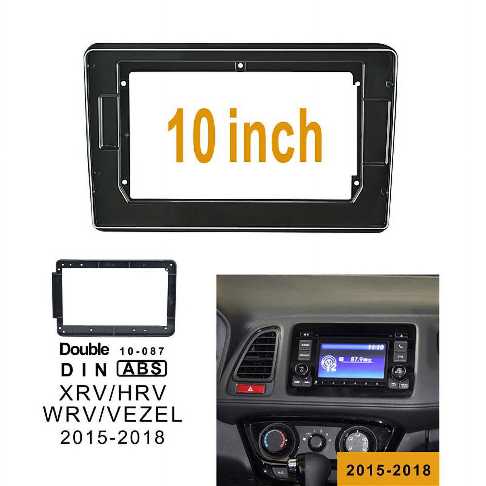 10 Inch Radio Fascias for XRV WRV VEZEL 2015-2018 2 Din DVD Stereo Panel Dashboard Installation ...