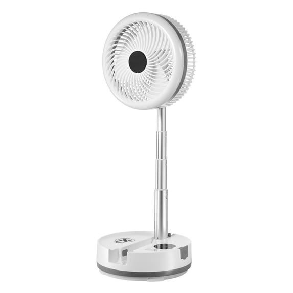 10 Inch Rechargeable Fan, Foldable Oscillating Fan with Remote, 9 Speed ...