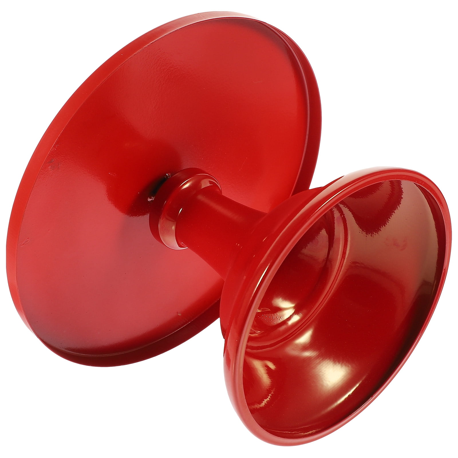 10 Inch Red Round Cake Stand Wedding Props Paper Cup Serving Platter ...