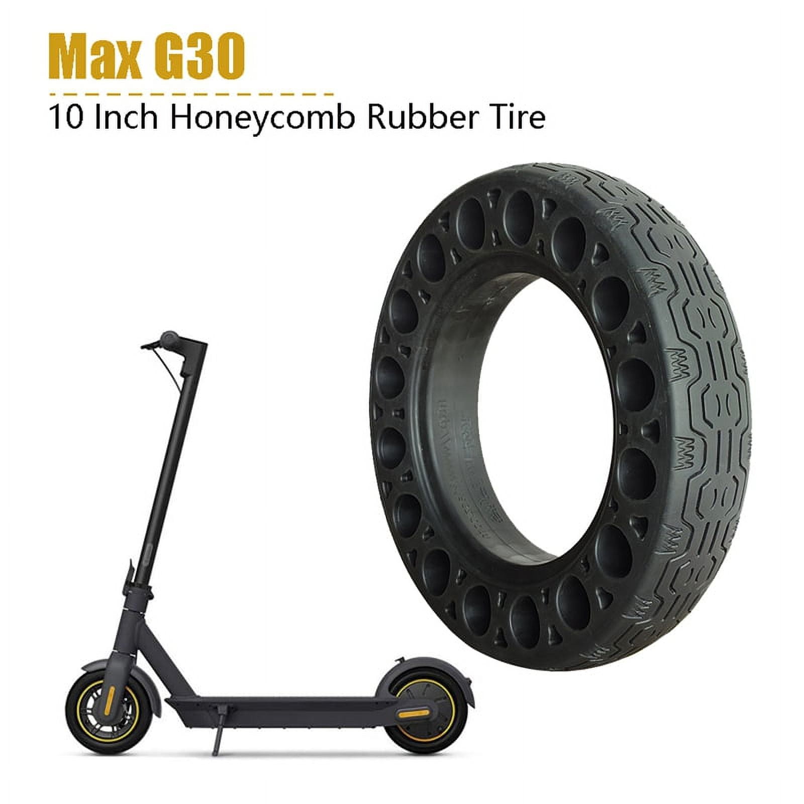 10 Inch Rubber Solid Tires for Max G30 Electric Scooter Honeycomb ...