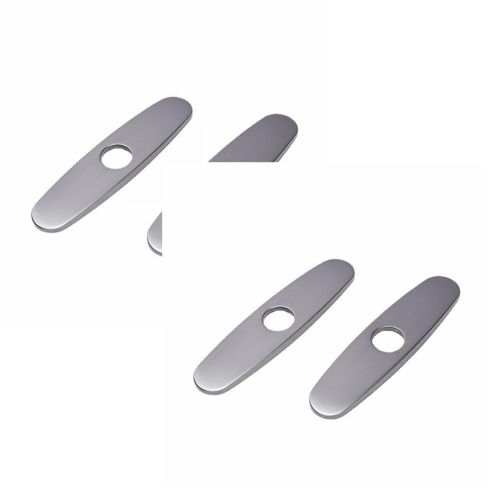 10 Inch Sink Hole Cover Stainless Steel Plate Escutcheon For 1 Or 3 ...