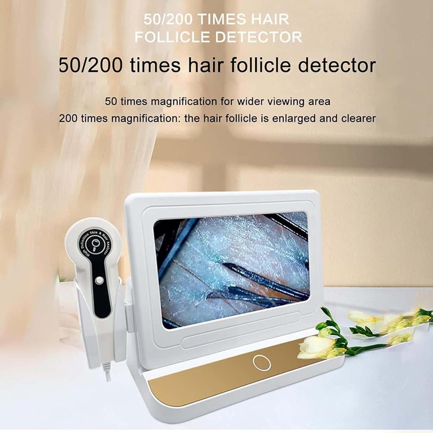 10 Inch Skin Diagnosis Hair Analyzer,Skin Hair Follicle Detector,10 ...