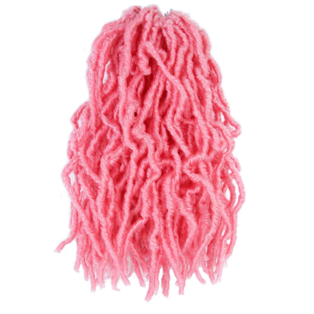 10 Inch Soft Locs Crochet Hair 6 Packs Short New Faux Locs Pre-looped ...