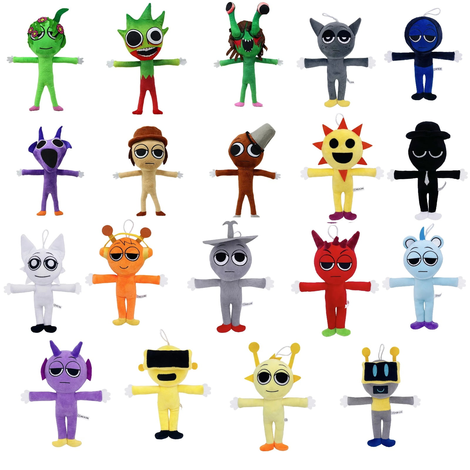 10 Inch Sprunki Incredibox Plush Dolls: Fun Stuffed Animals Based on ...