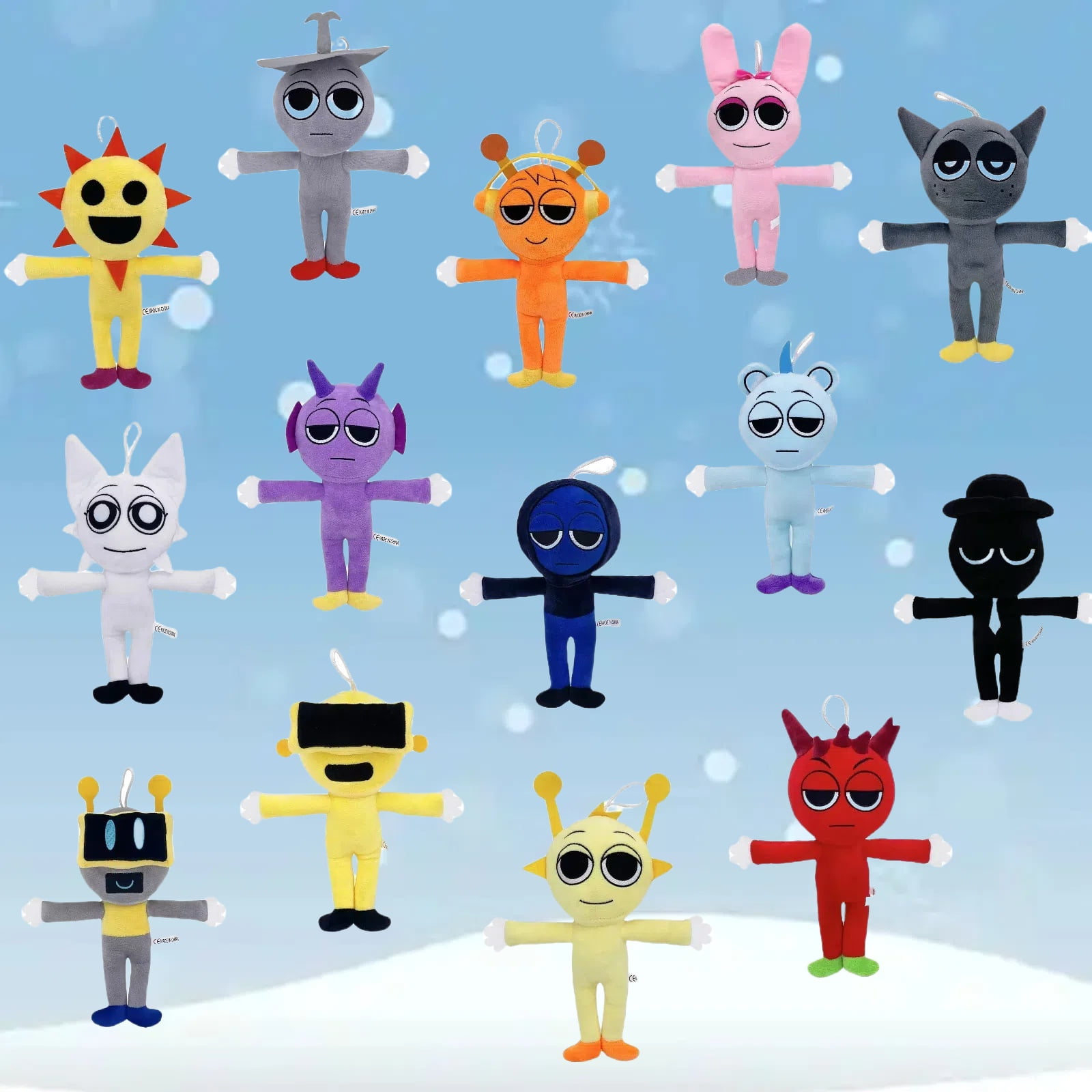 10 Inch Sprunki Incredibox Plush Dolls: Fun and Engaging Stuffed ...