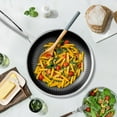 10-Inch Stainless Steel Nonstick Ceramic Frying Pan with Scratch ...