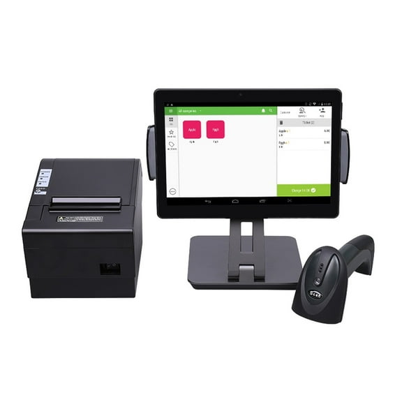 10 Inch Tablet Cash Register POS Machine With POS Software For Retail ...