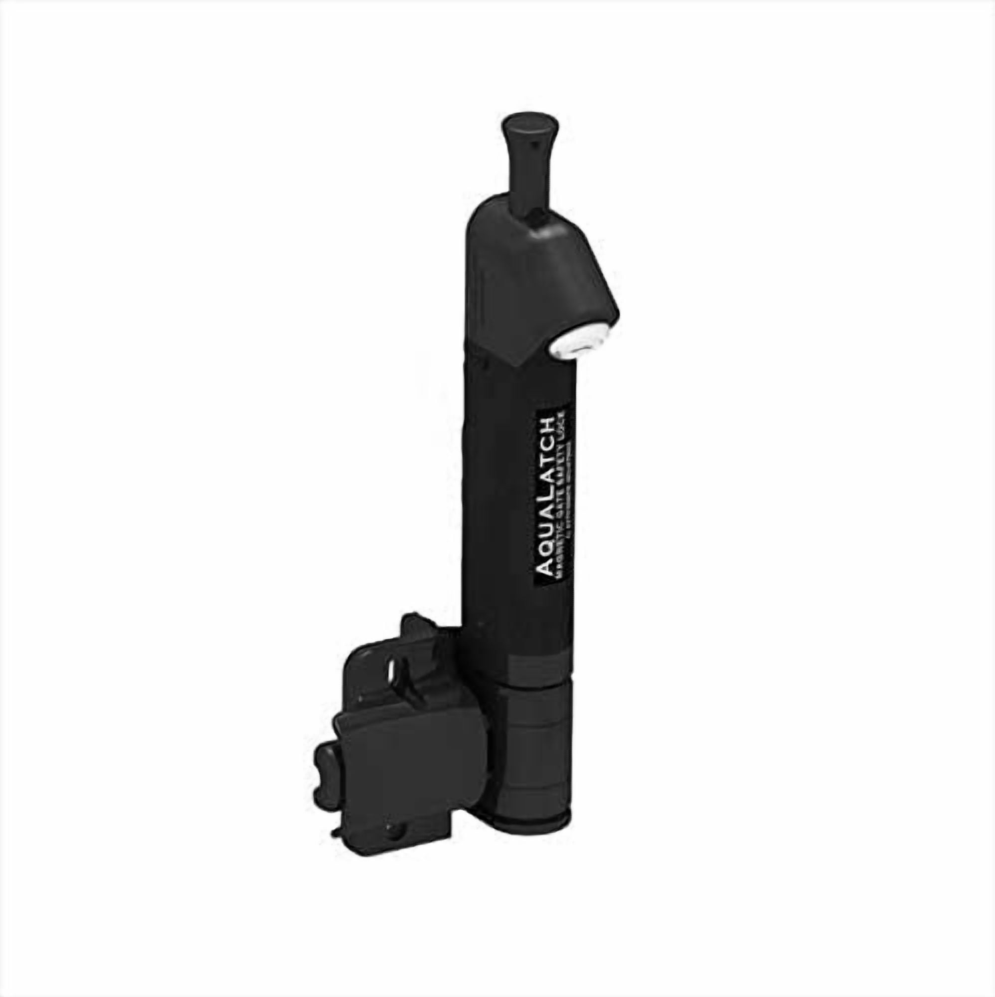 10 Inch Tall Black Magnetic Pool Child Safety Gate Latch | Keyed Alike ...