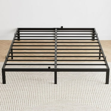 Box Spring Twin 4 Inch Low Profile, Heavy Duty Metal Box Spring Bed ...