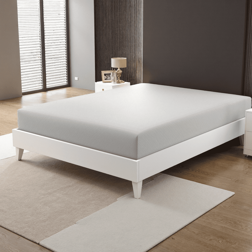 10 Inch Twin Firm Mattress in a Box - Gel Memory Foam & Polyurethane ...