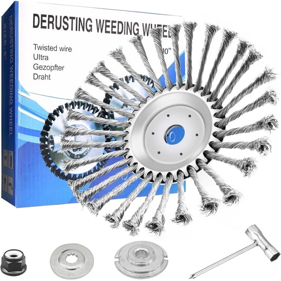 10 Inch Unbreakable Wired Trimmer , Steel Wire Trimmer , Wire Rotary ...