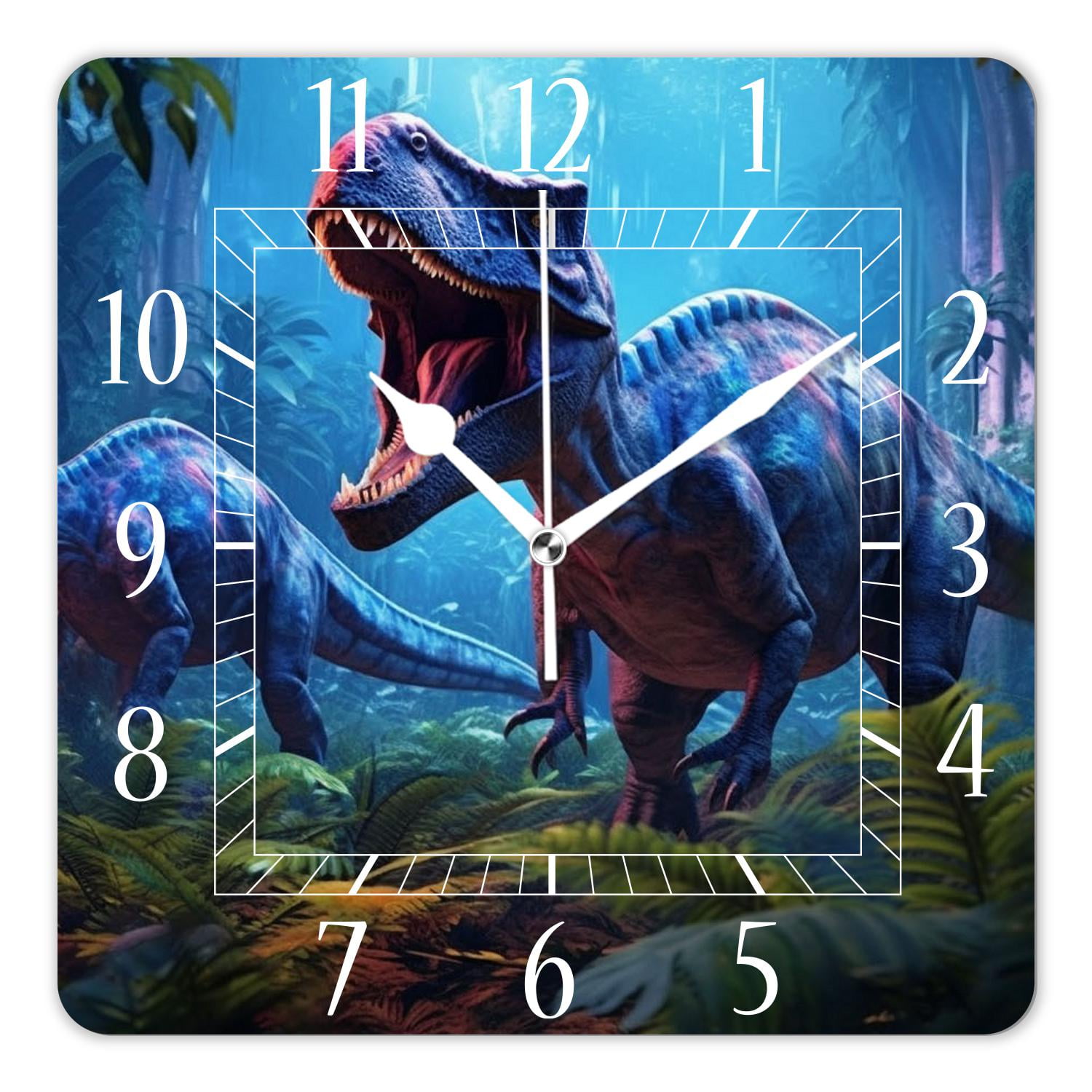 10 Inch Wall Clock Battery Operated Silent Clock Decorative for Office ...