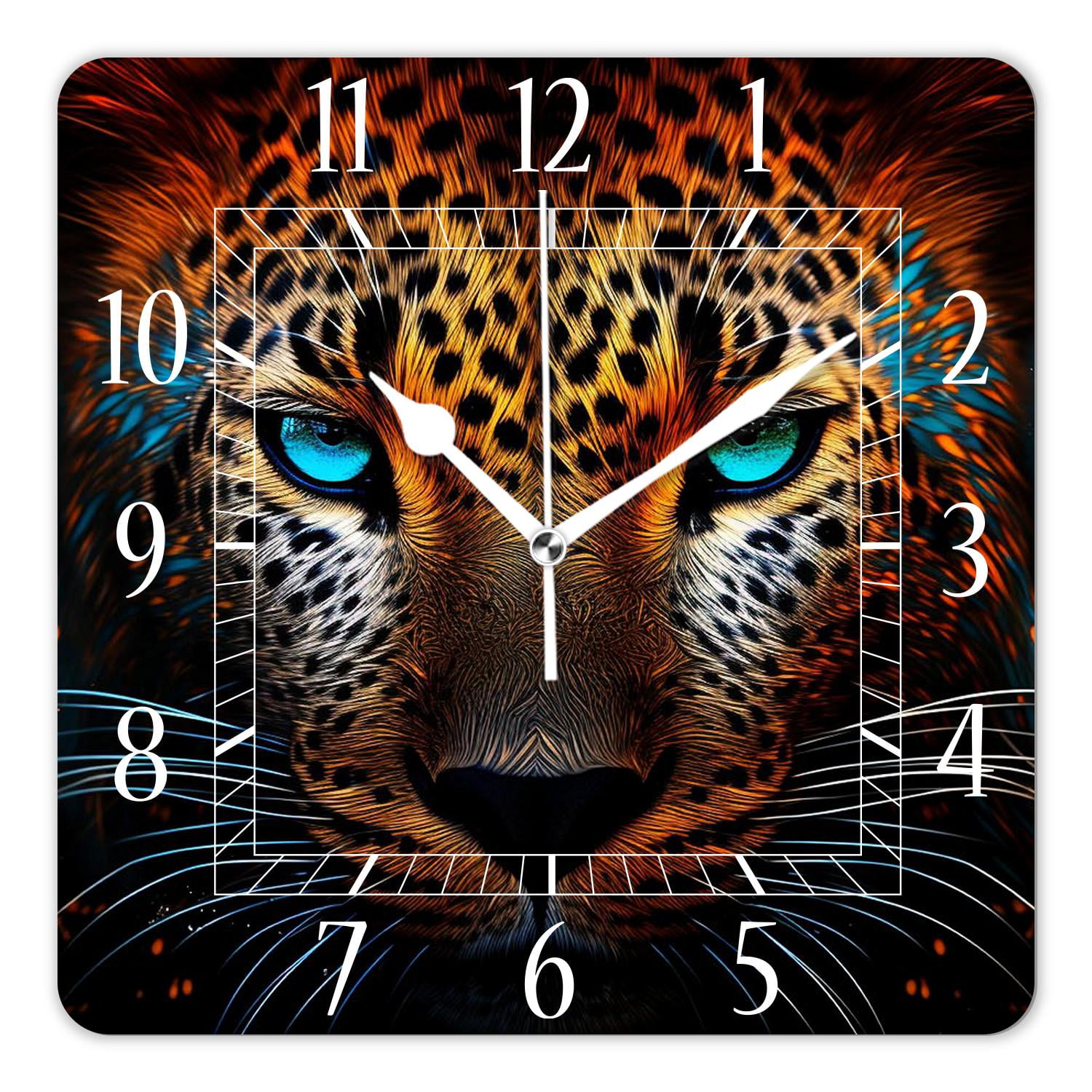 10 Inch Wall Clock Battery Operated Silent Clock Decorative for Office ...