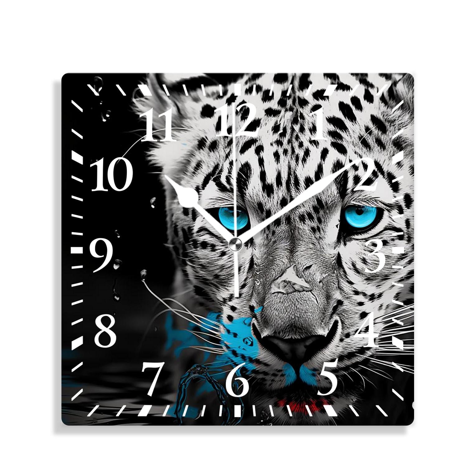 10 Inch Wall Clock Battery Operated Silent Clock Decorative for Office ...