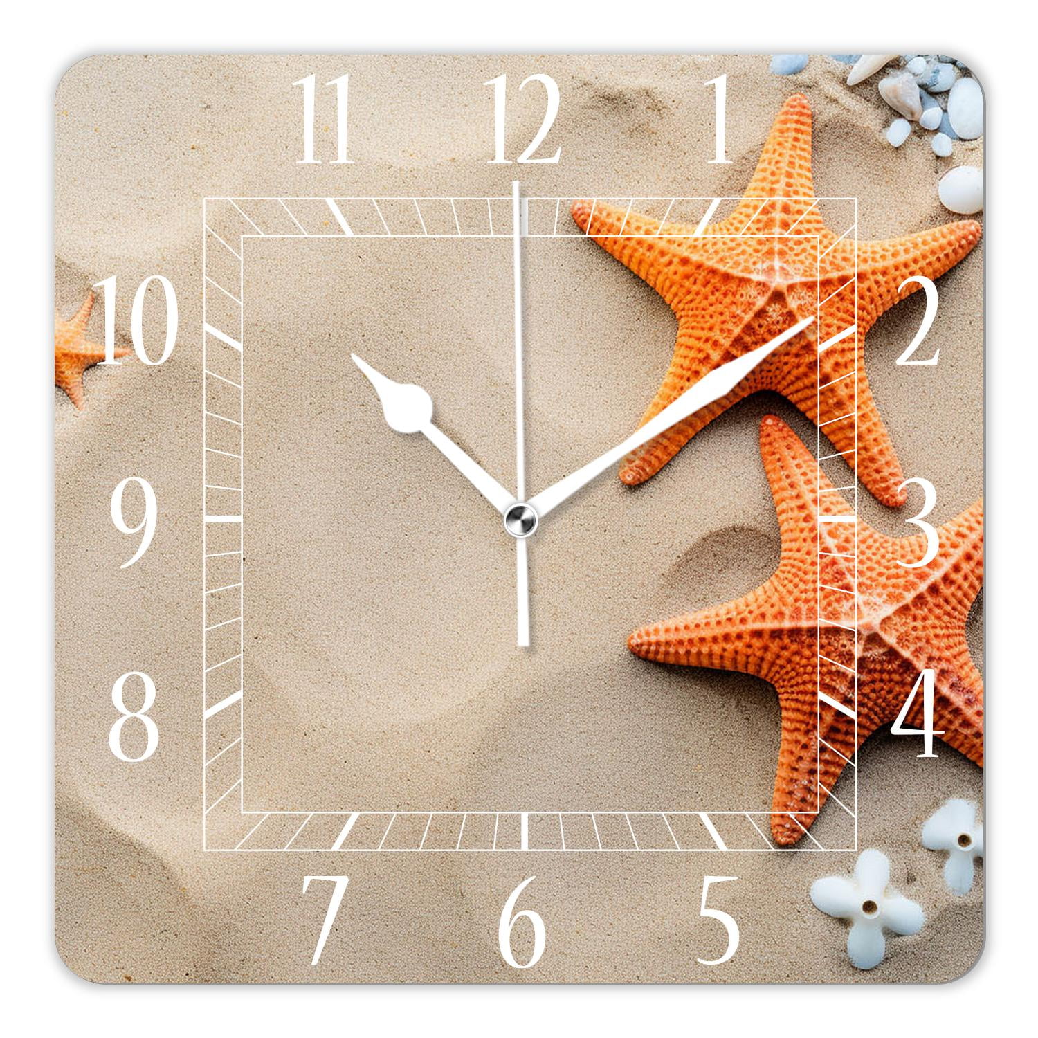 10 Inch Wall Clock Battery Operated Silent Clock Decorative for Office ...