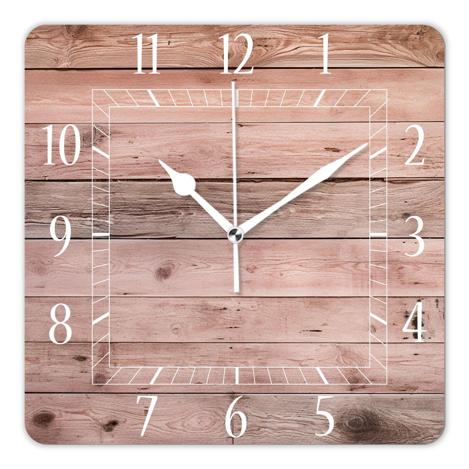 10 Inch Wall Clock Battery Operated Silent Clock Decorative for Office ...