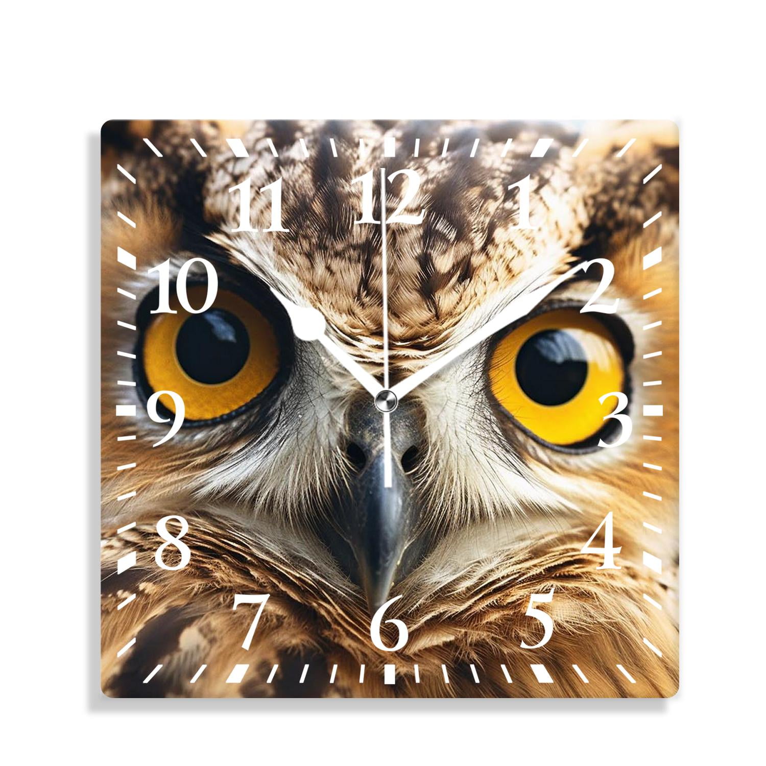 10 Inch Wall Clock Battery Operated Silent Clock Decorative for Office ...