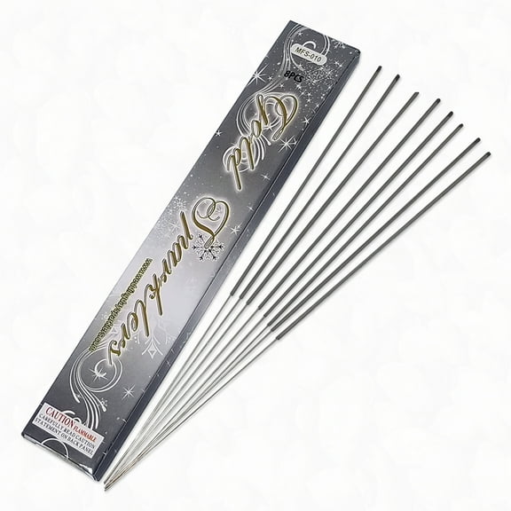 36" inch Extra Long 3 Minute Gold Sparklers for Wedding Send off-Pack ...