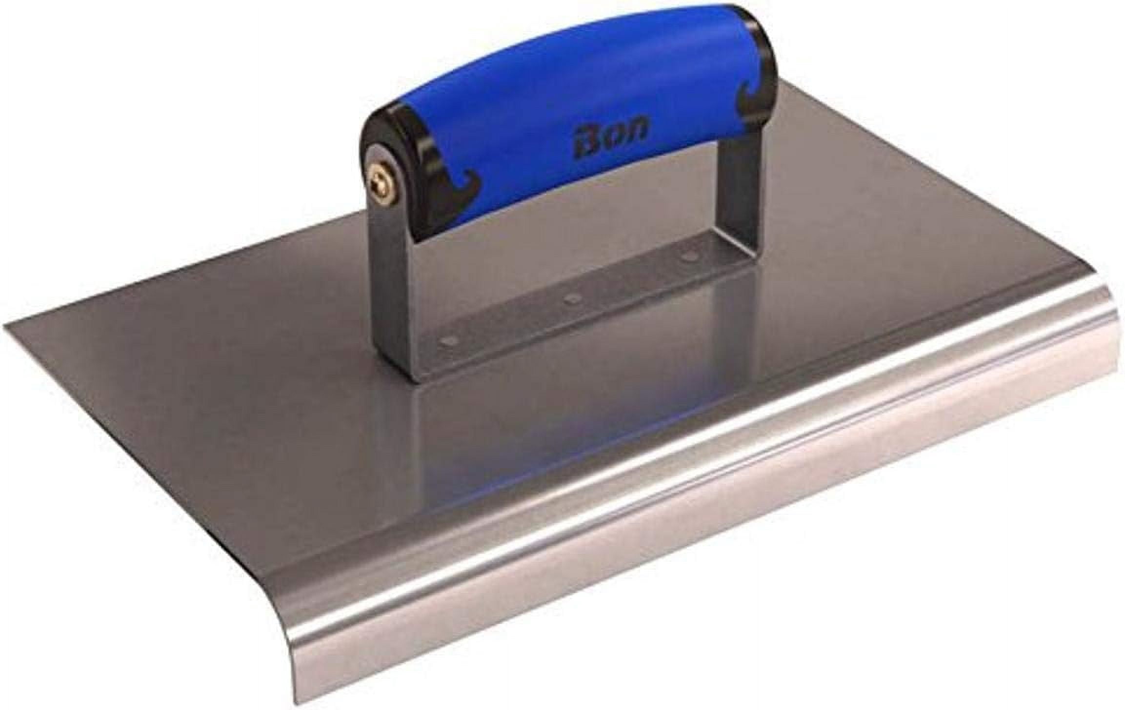 10-Inch by 6-Inch Stainless Steel Concrete Sidewalk Edger with 3/4-Inch ...