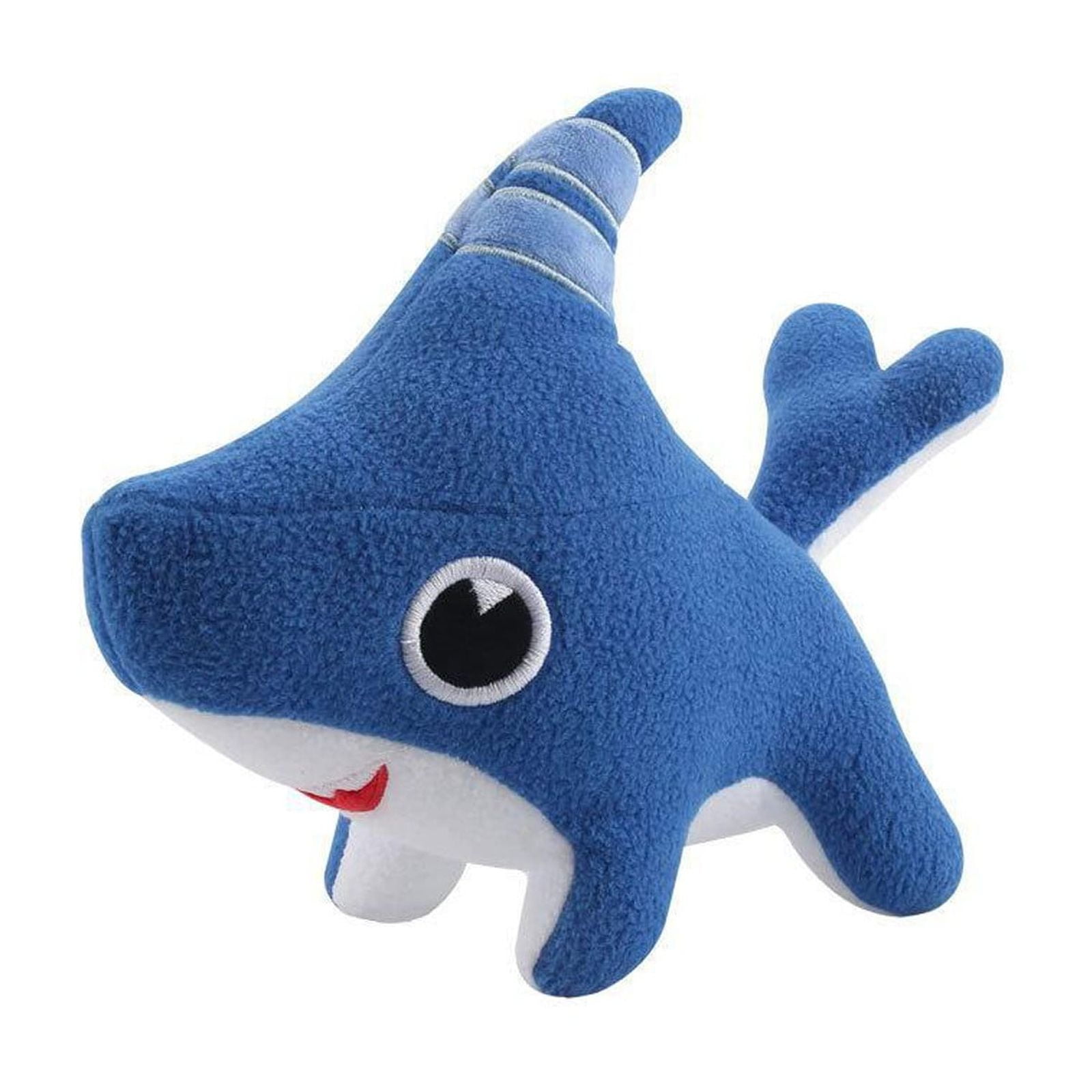 10 Inches Cute Stuffed Animal Shark Plush Toy, Shark Stuffed Doll Blue ...