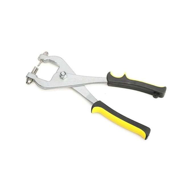 10 Inches Grid Hole Punch, 1/8" Metal Hole Punch with Rubber Handle for ...