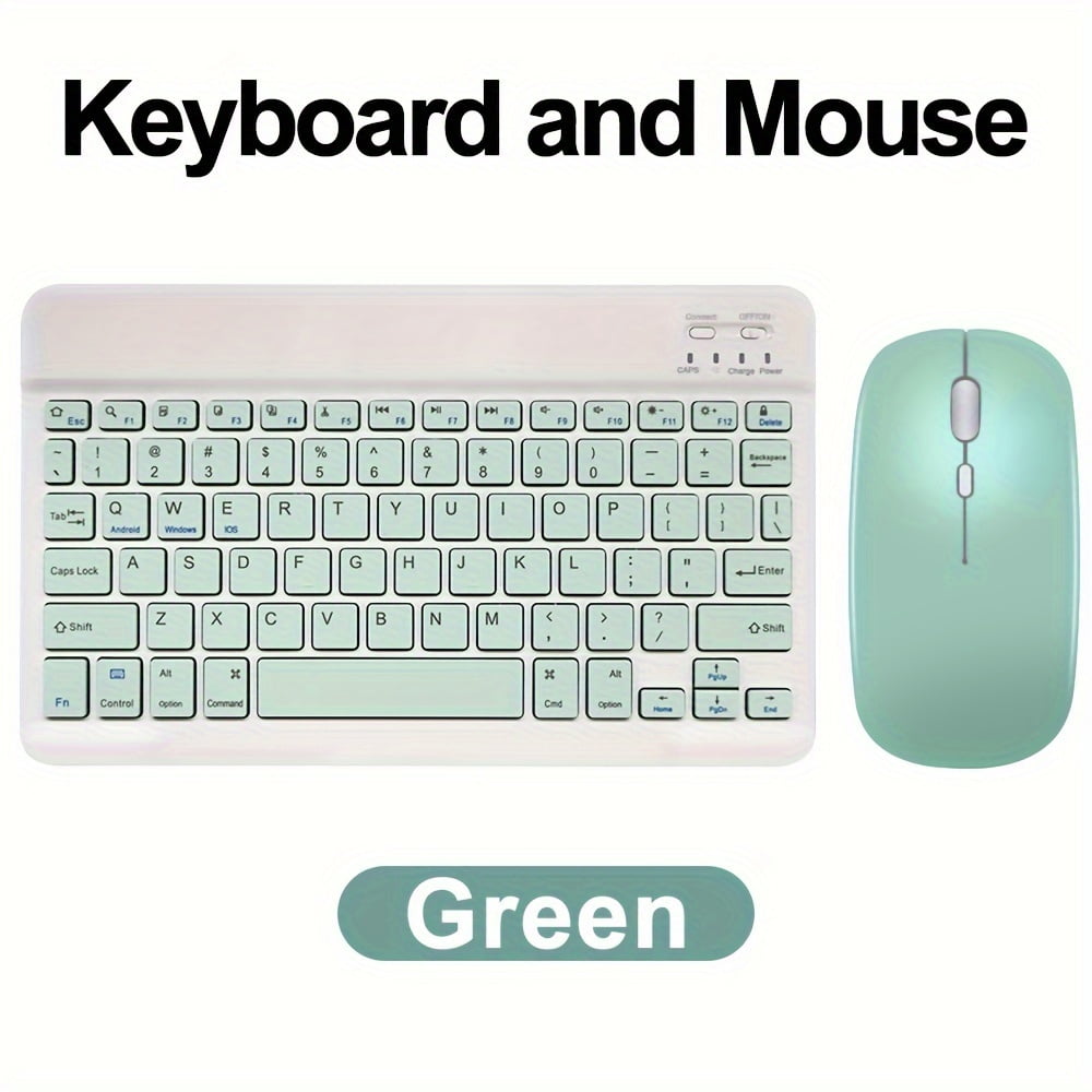 10 Inches Wireless Mouse Keyboard Set for Ipad Mobile Phone Tablet ...