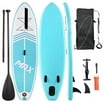 PROMARINE 10' Wide Inflatable SUP with Adjustable Paddle, Carry Bag ...