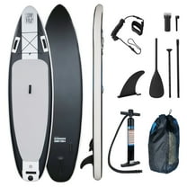 Goplus Large Inflatable SUP Board, Portable Paddle Board with 5D rings ...