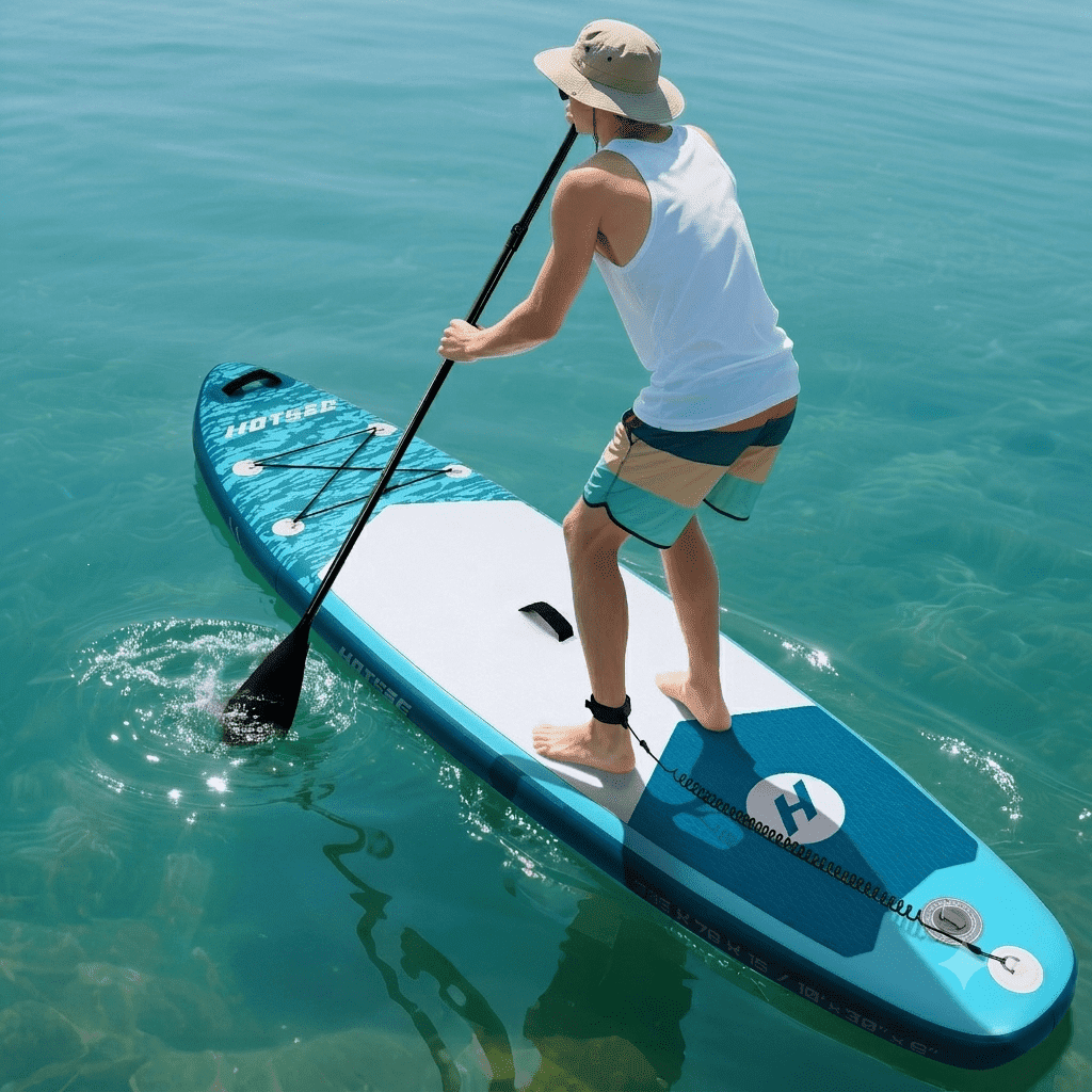 10ft Inflatable Stand up Paddle Board 6" Thick SUP with Accessories ...