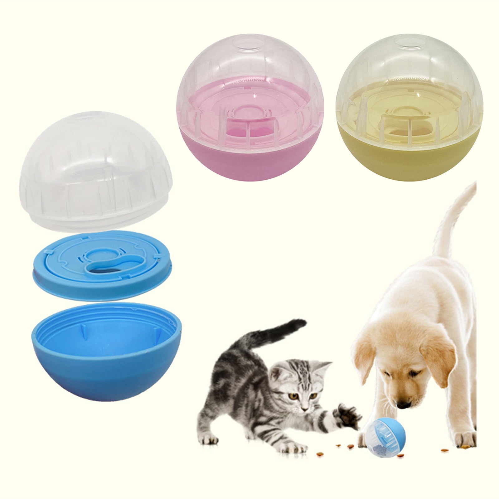 Under 10, Interactive Dog Treat Ball, Treat Dispenser and Puzzle Toy ...