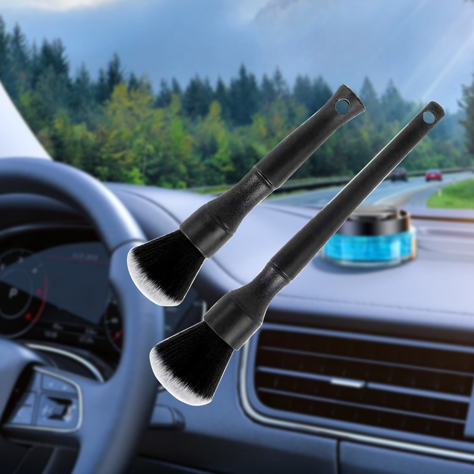 Under 10, Interior Cleaning, Car Tool, Brush, for Soft Interior Crevices, with Fine - Tuned ...