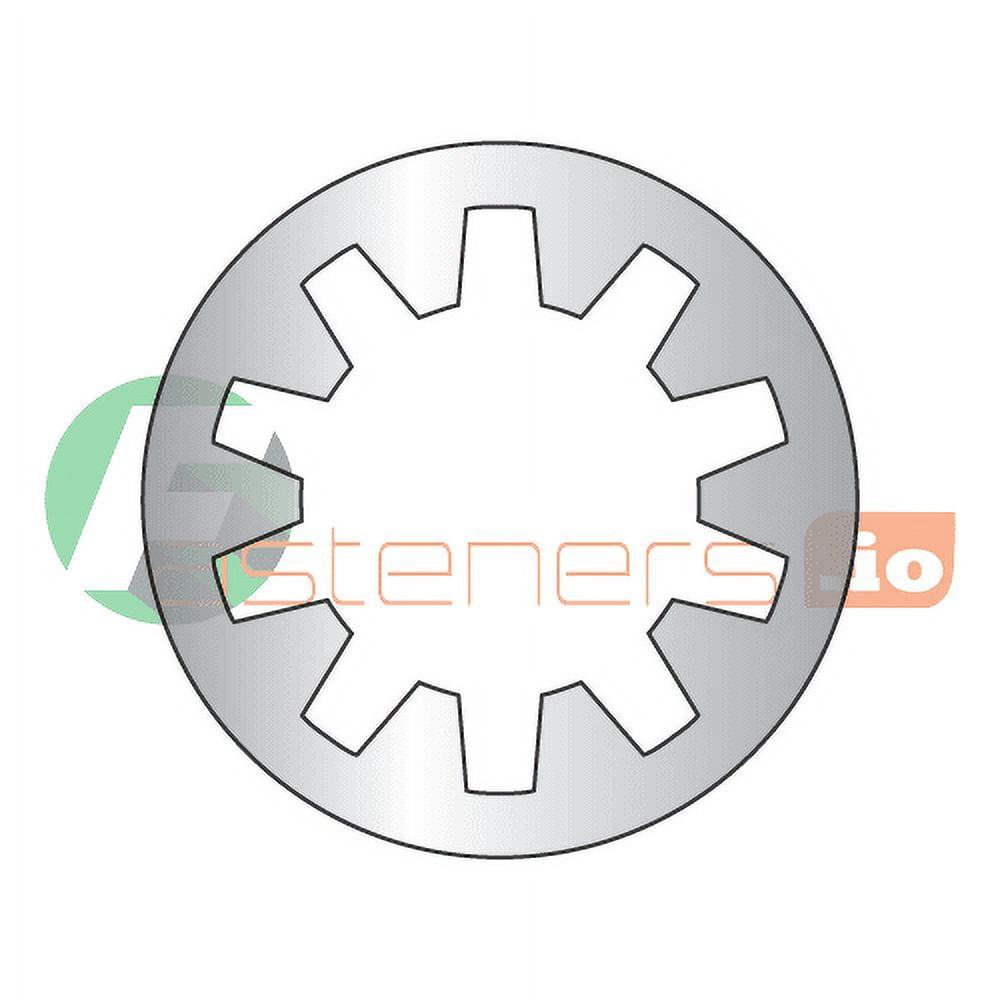 #10 Internal Tooth Lock Washers / 18-8 Stainless Steel / Outer Diameter ...