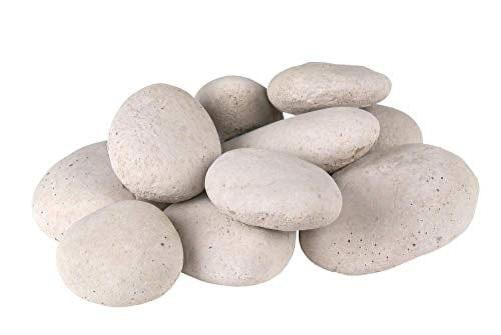 10 Ivory River Rock Fyre Stones - Walmart.com