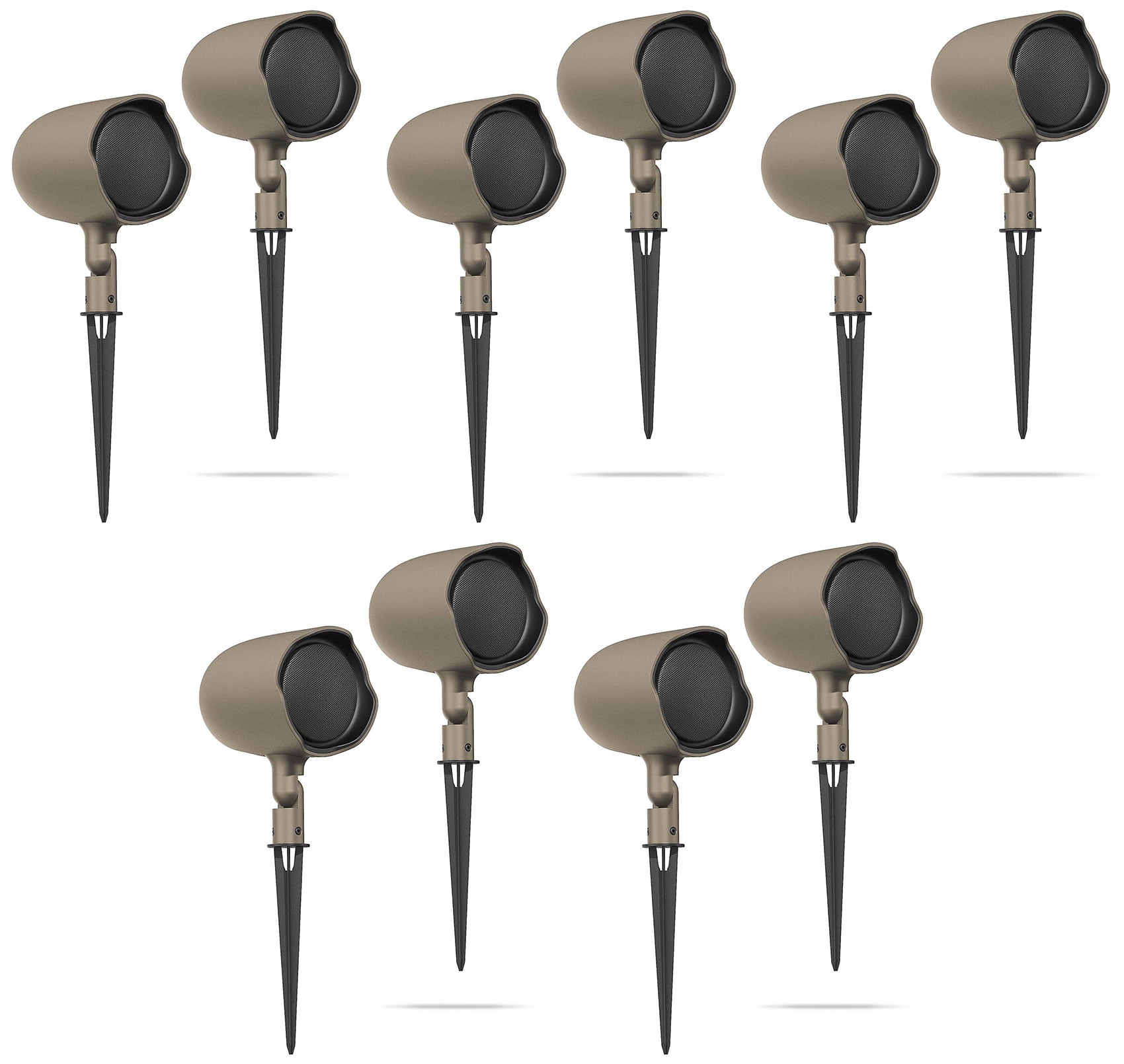 (10) JBL GSF3-TN 3" Landscape Ground Stake or Wall Mount 70v Commercial ...
