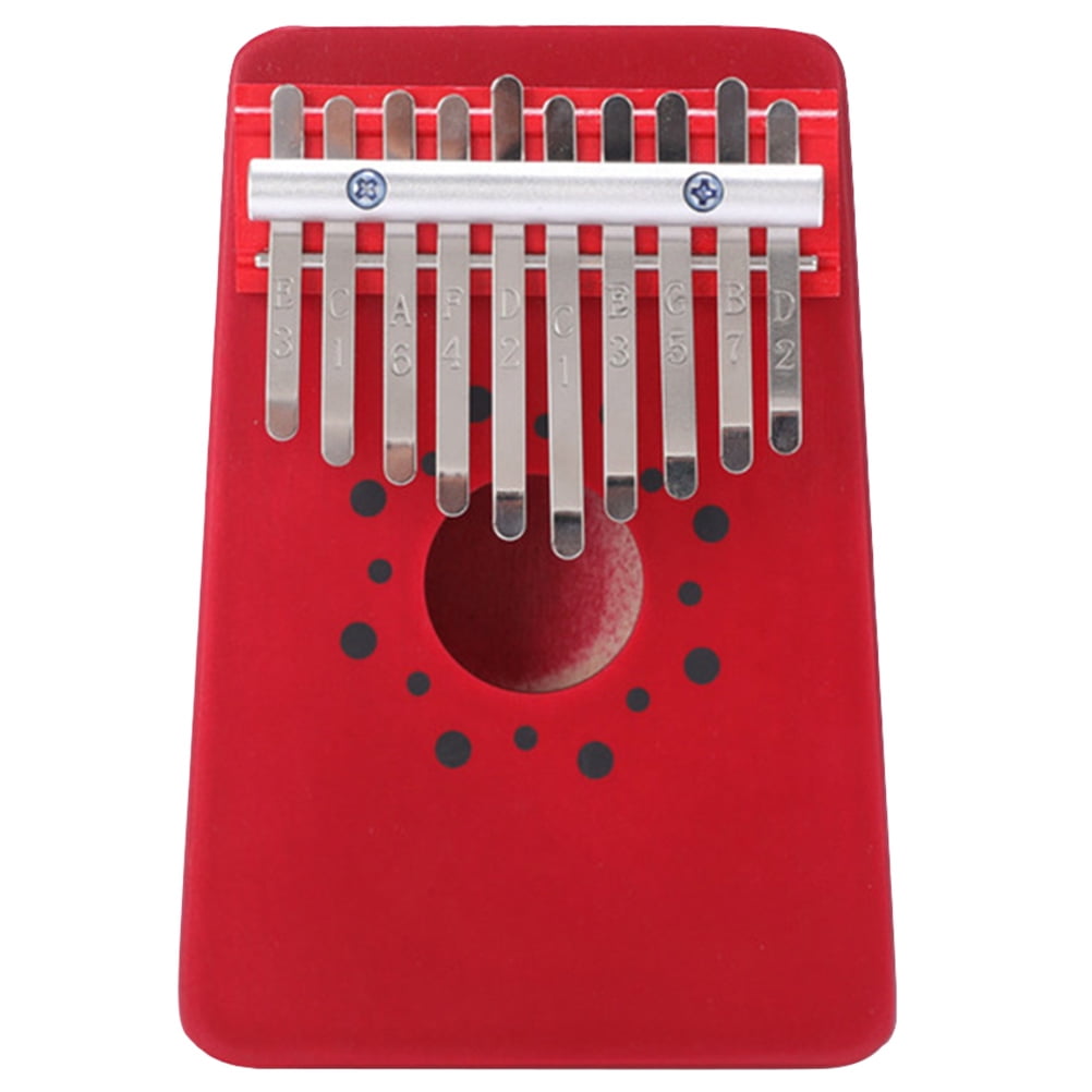 10 Keys Thumb Piano Portable Vintage Kalimba Acacia Mangium Musical ...