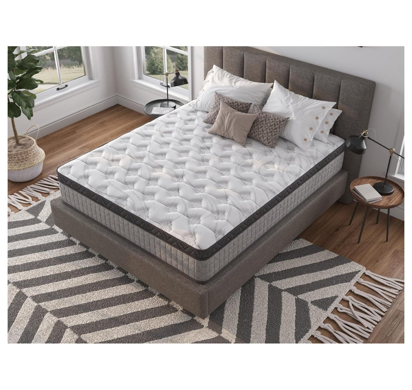 10" King Size Mattress, King Size Mattress in a Box - Cooling Gel ...