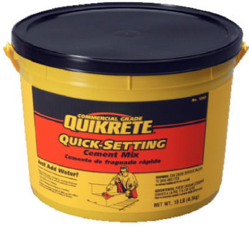 10 LB Pail Quik Setting Cement, Each - Walmart.com