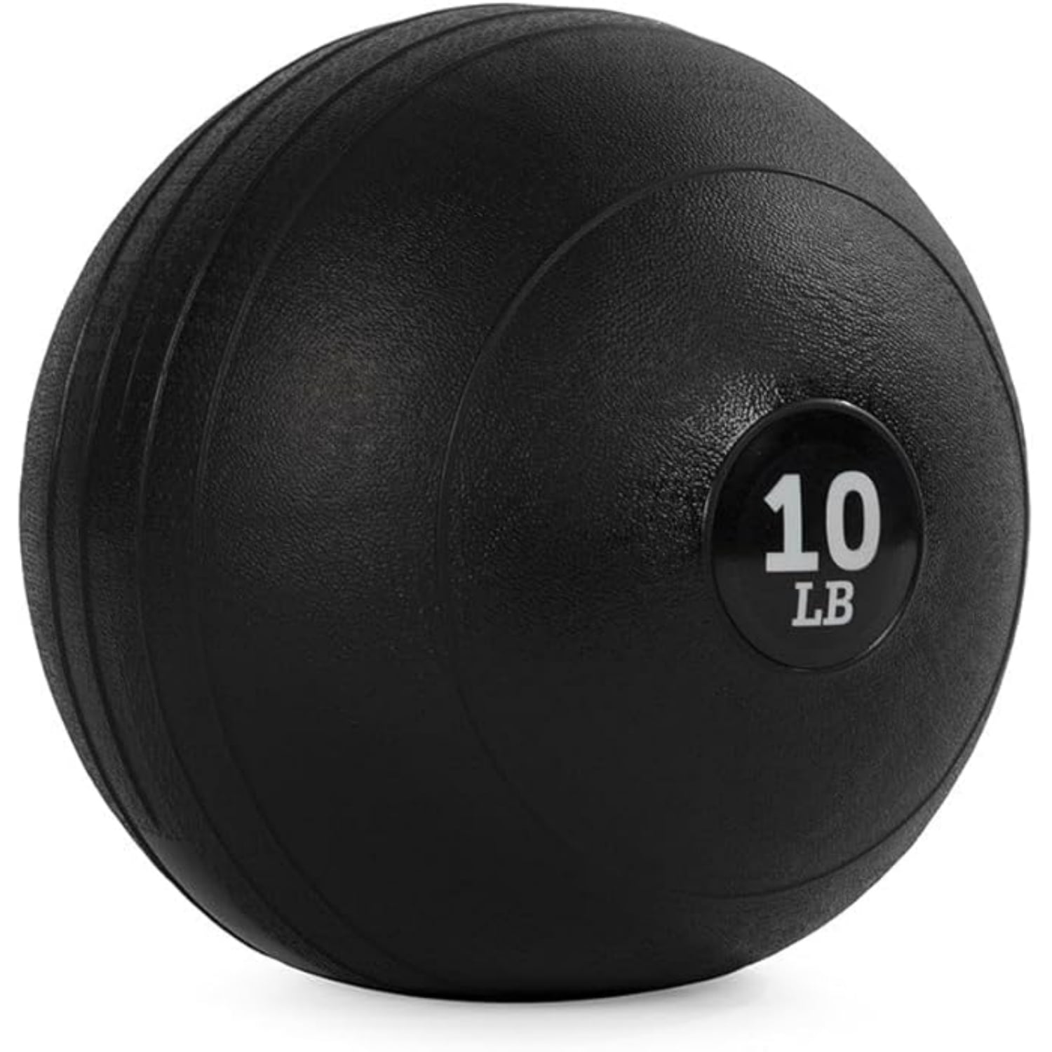 10 LB Rubber Slam Ball, Dead Weight Ball Absorbs Impact, Minimal Bounce ...