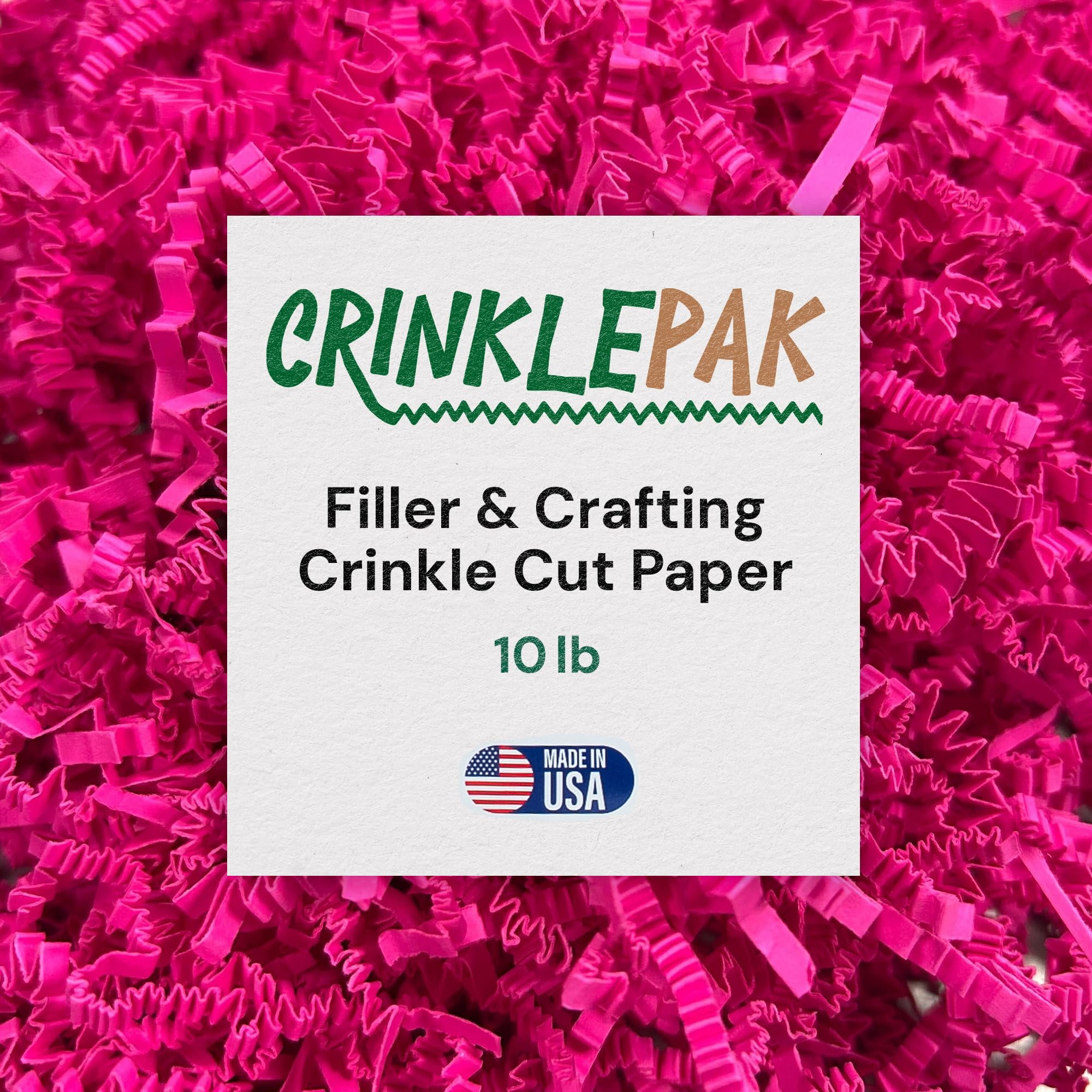 10 LB USA Made crinkle paper filler | Paper Shred Filler for Shipping ...